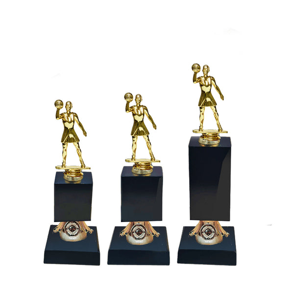 BLACK TOWER V2 WITH RISER - NETBALL - (SELECT YOUR FIGURINE) – 2BOTS ...